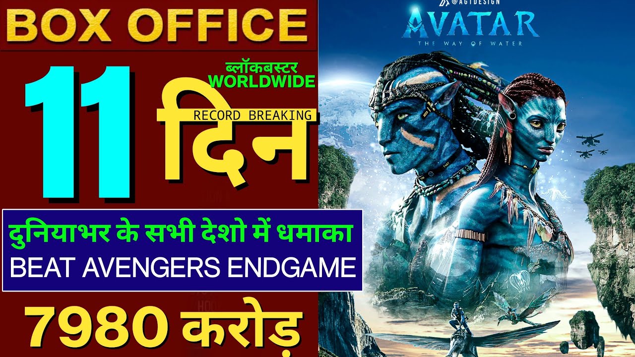 Avatar 2 Box Office Collection, Avatar the Way of Water Box Office ...