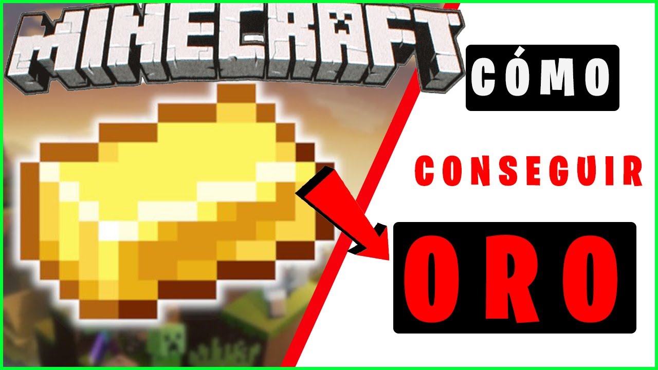 😎Cómo ENCONTRAR ORO en MINECRAFT? 😮 FÁCIL Y RÁPIDO - 🔴TUTORIAL ...