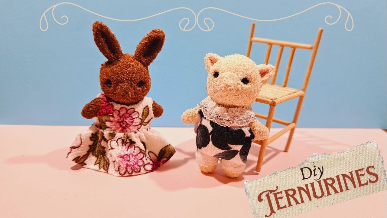 Ternurines caseros / Haz tus Sylvanian families / Juguetes caseros ...