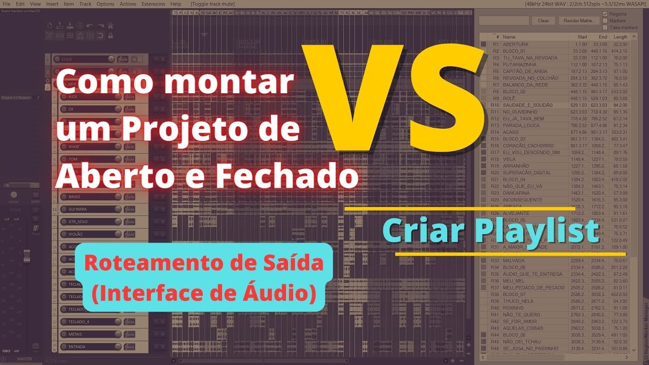 Diferenças entre projetos de VS aberto e fechado - YouTube