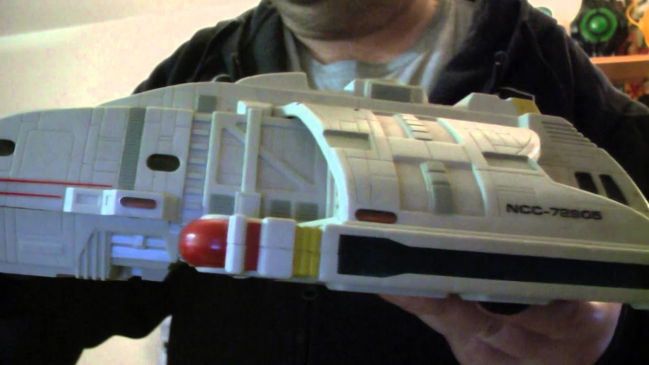 star trek deep space nine playmates runabout U.S.S ORINOCO review - YouTube