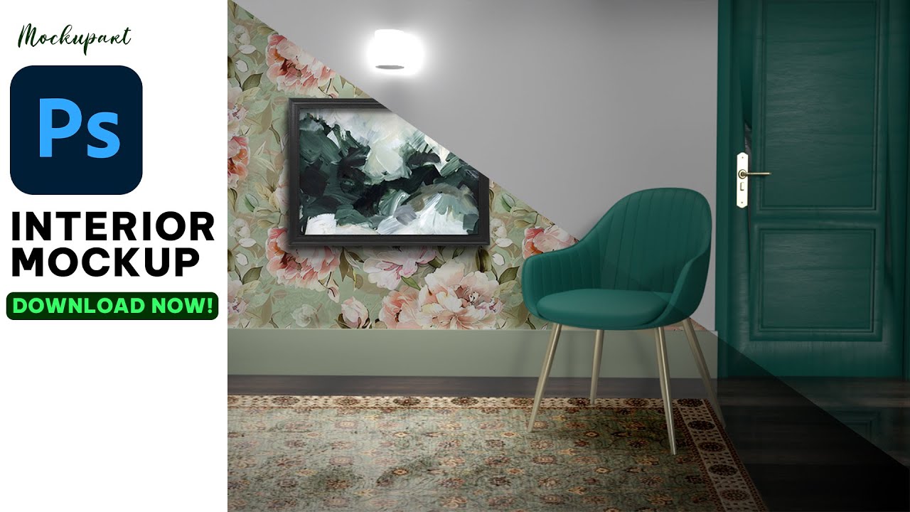 How to create a Realistic Luxury Living room Interior Mockup in ...