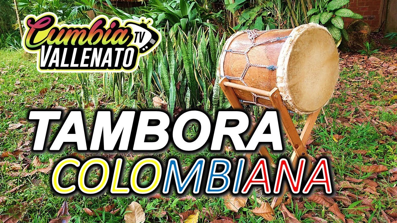 TUTORIAL, como tocar ((CUMBIA)) en la TAMBORA COLOMBIANA, folklorica ...