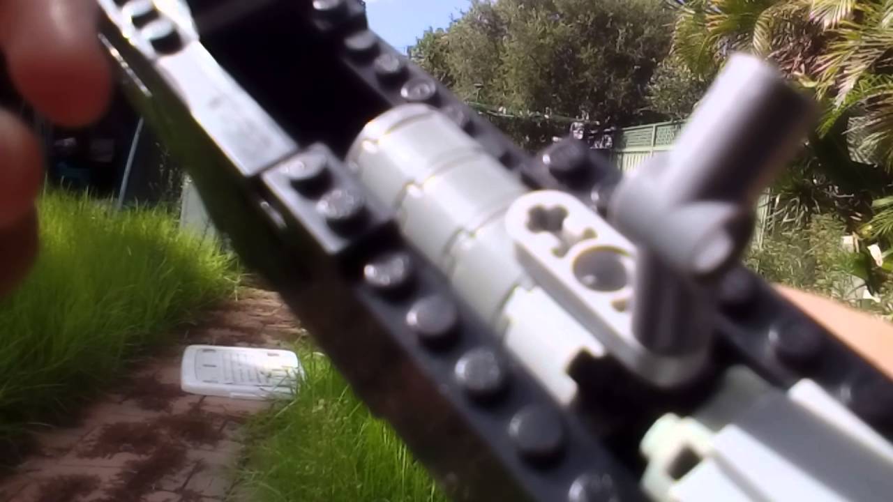 Lego mosin bolt action rifle - YouTube