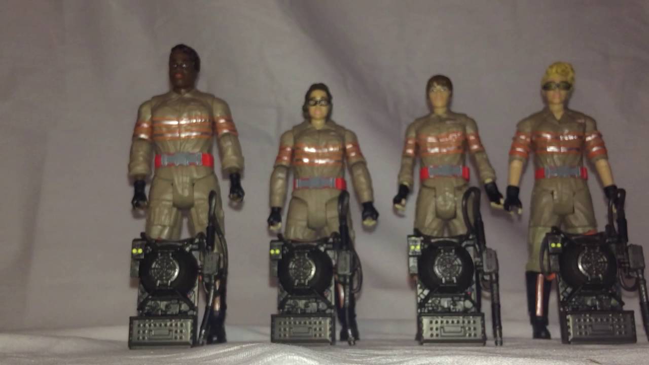 Ghostbusters 2016 Mattel figures review - YouTube