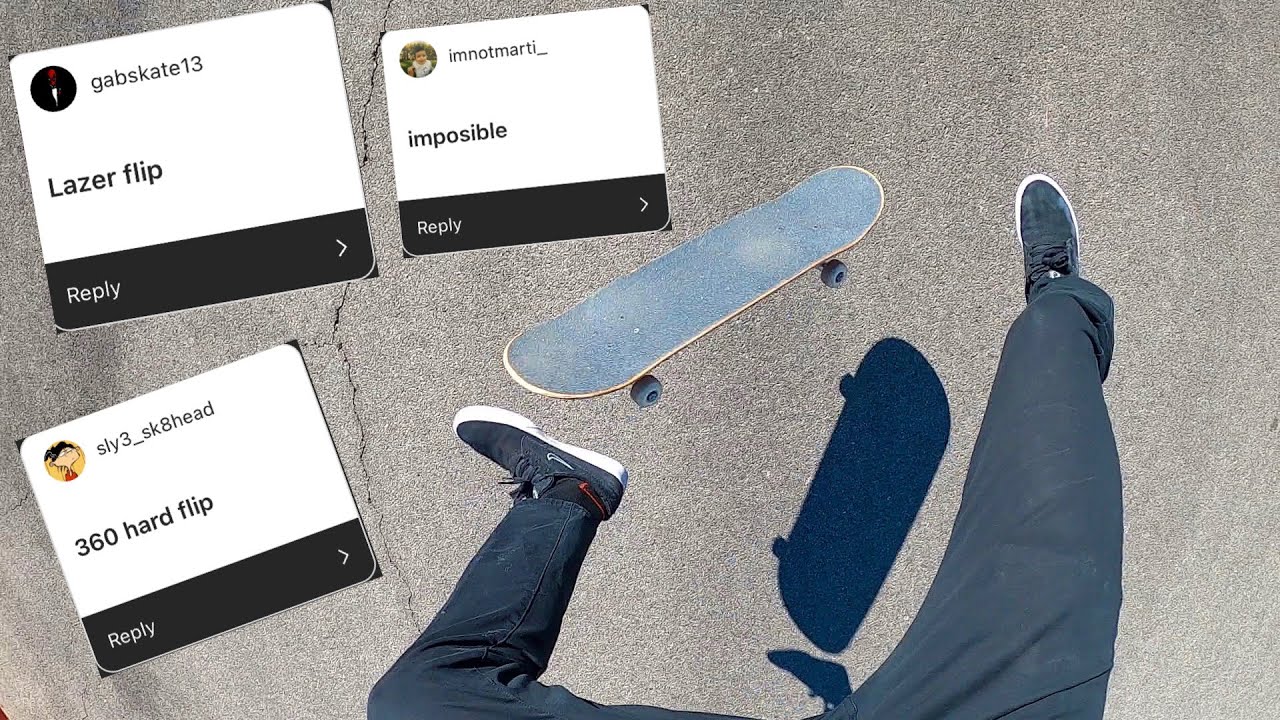 Doing Your Trick Suggestions! - YouTube