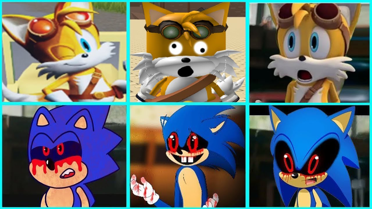 Sonic The Hedgehog Movie TAILS SONIC BOOM vs SONIC EXE Uh Meow ...