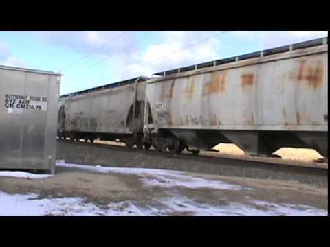 CN 2915 Weyauwega, WI 1-18-15 - YouTube