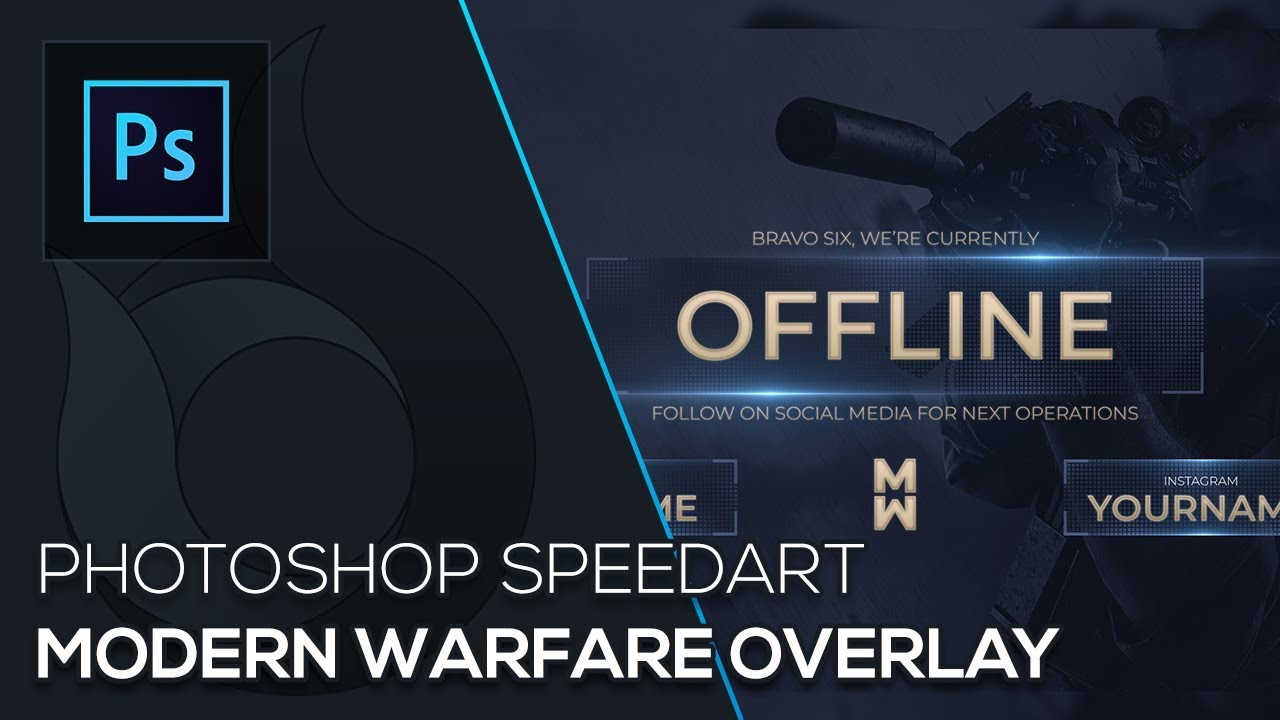 CoD Modern Warfare Overlay | Free Download | German | Wildfire Graphics ...