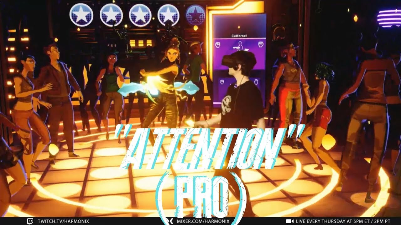 Dance Central VR : "Attention" (Pro) - YouTube