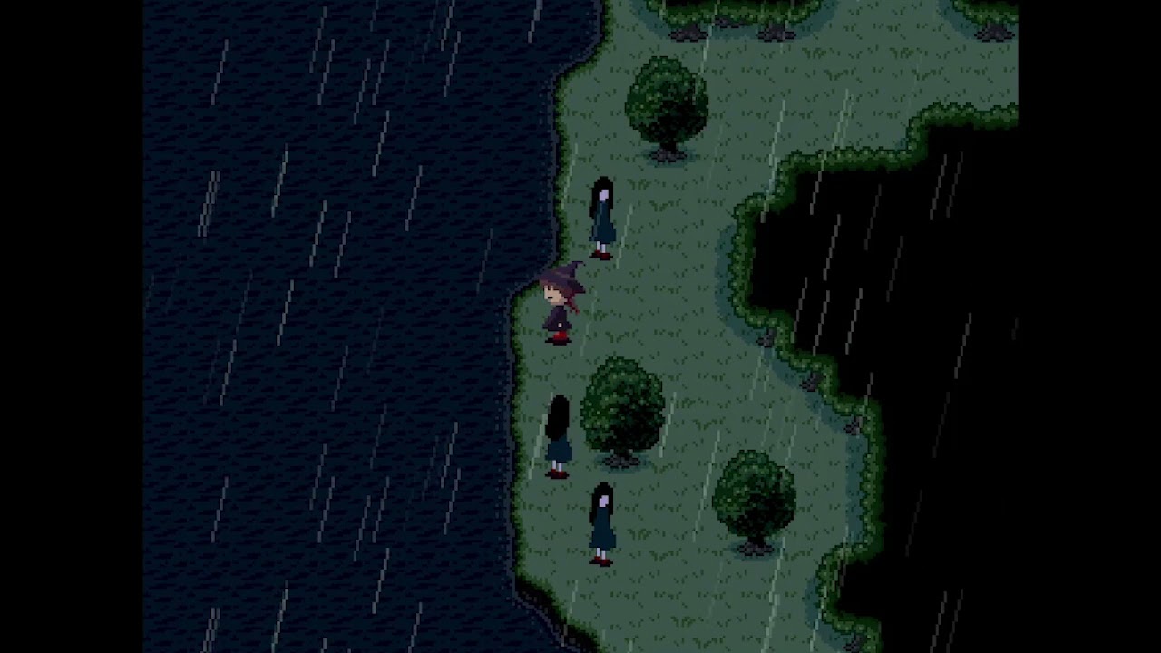 Yume Nikki - Dark Water (Extended w/ rain ambience) - YouTube