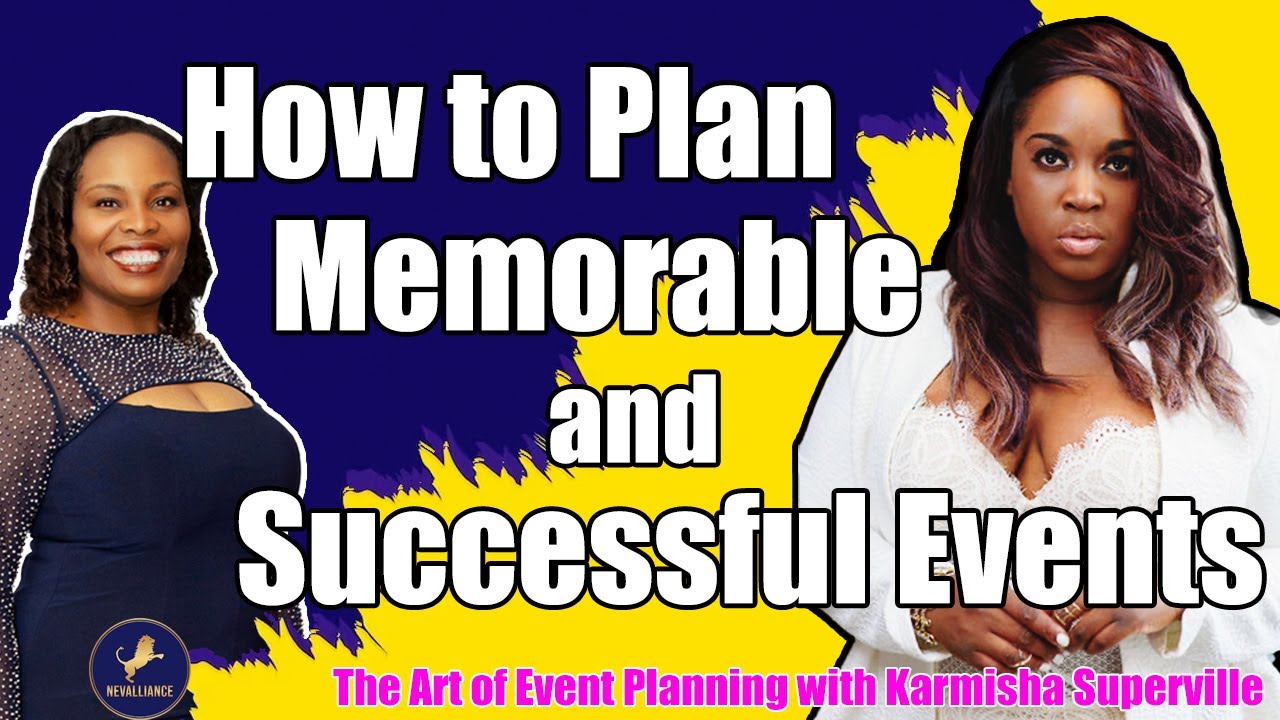 The Art of Event Planning with Karmisha Superville | how to plan an art ...