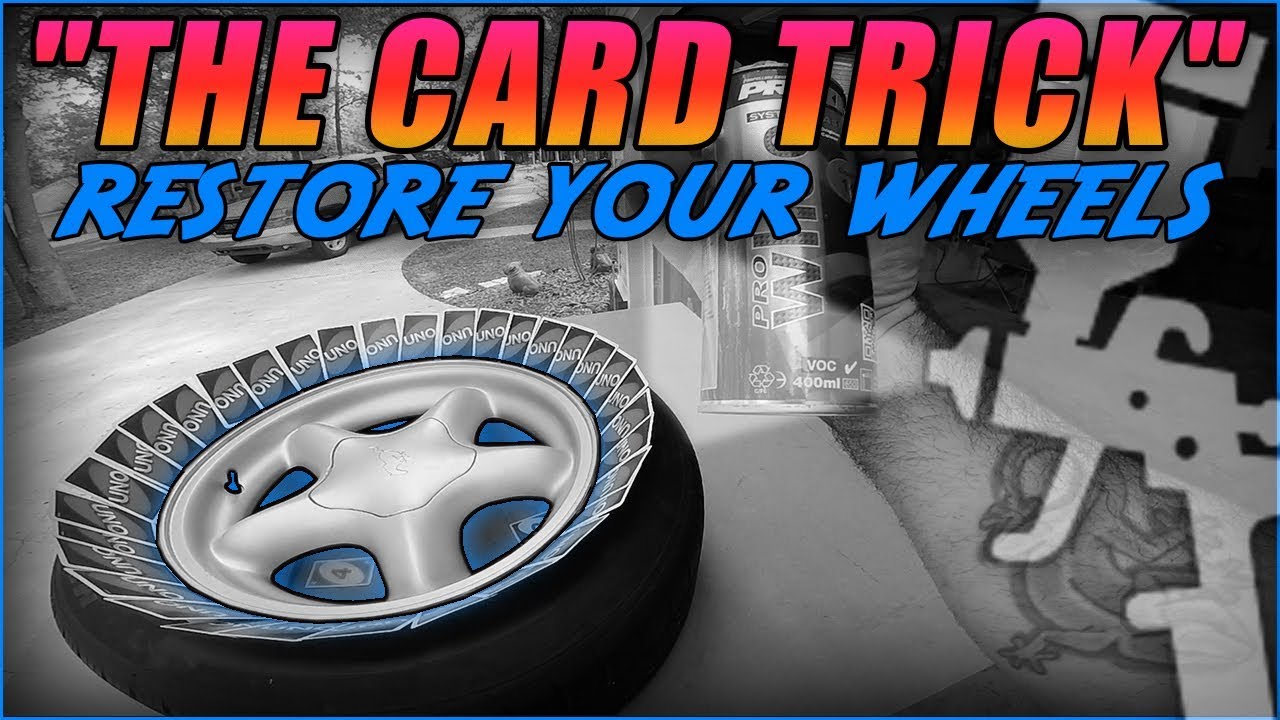 RESTORE YOUR WHEELS / USE THE CARD TRICK / AMAZING RESULTS - YouTube