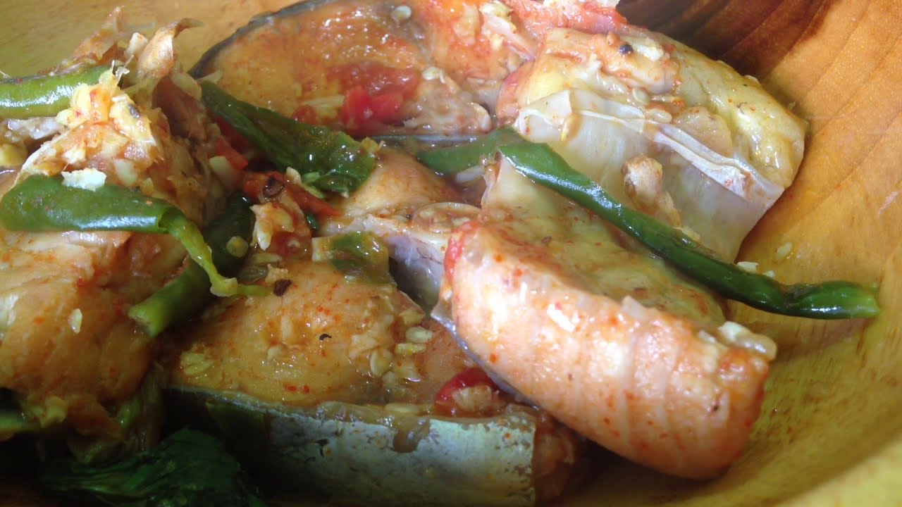 How to make a Pangasius fish boil recipe? || Naga Kitchen - YouTube