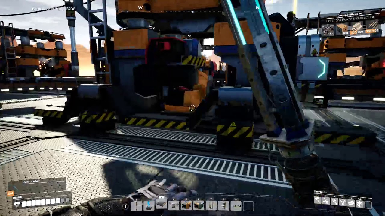 Satisfactory Rocky Desert Build - YouTube