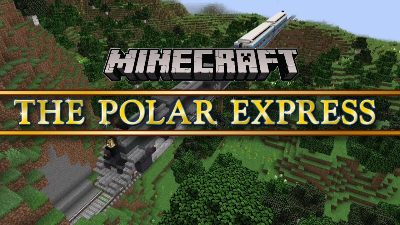 The Polar Express in Minecraft Java Create Mod 1.19.2 - YouTube