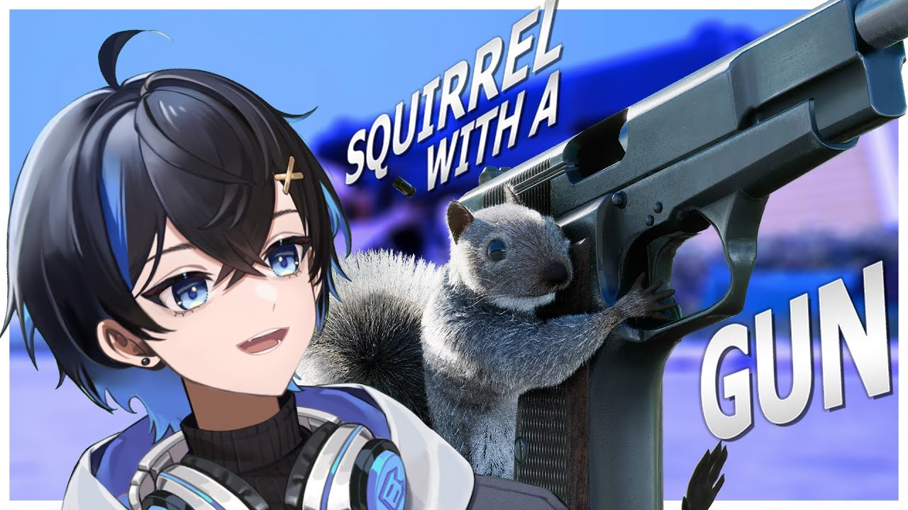 Squirrel With A Gun 】Don't Touch My Nuts【 VTuber | Niko 】 - YouTube