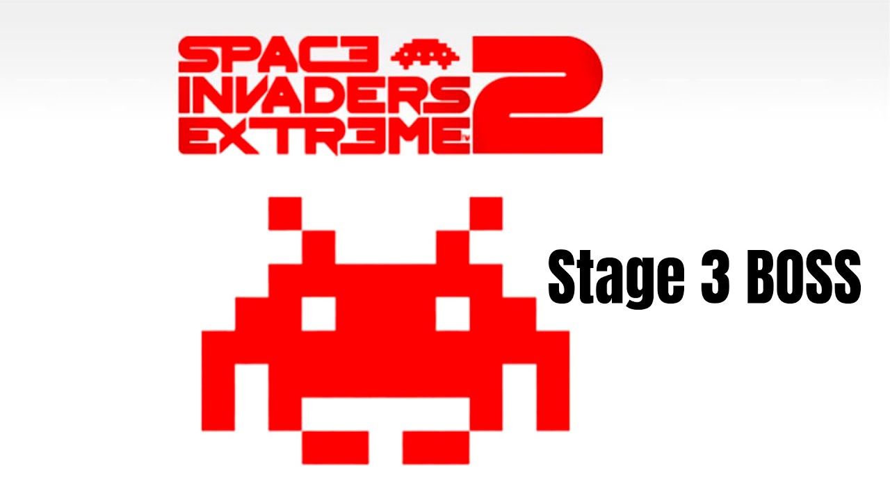 Space invaders extreme 2: Stage3 Boss - YouTube