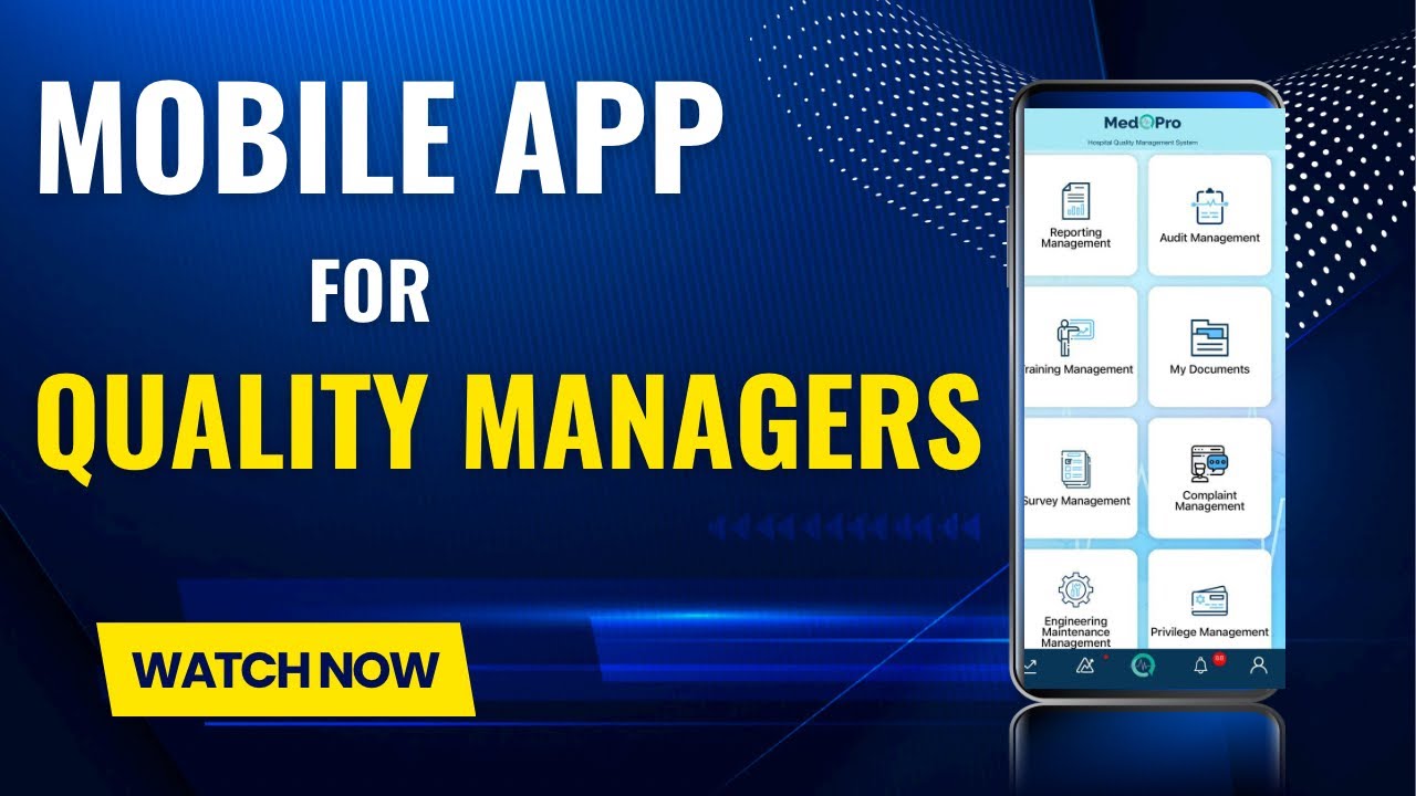 MedQPro Mobile Application built for quality team and trusted by ...