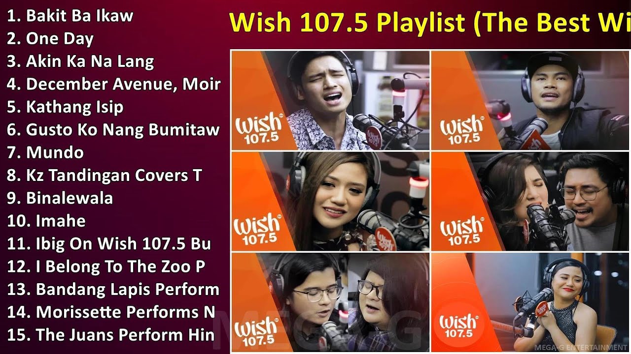Wish 107.5 Playlist (The Best Wish FM Love Songs) ~ Greatest Hits - YouTube