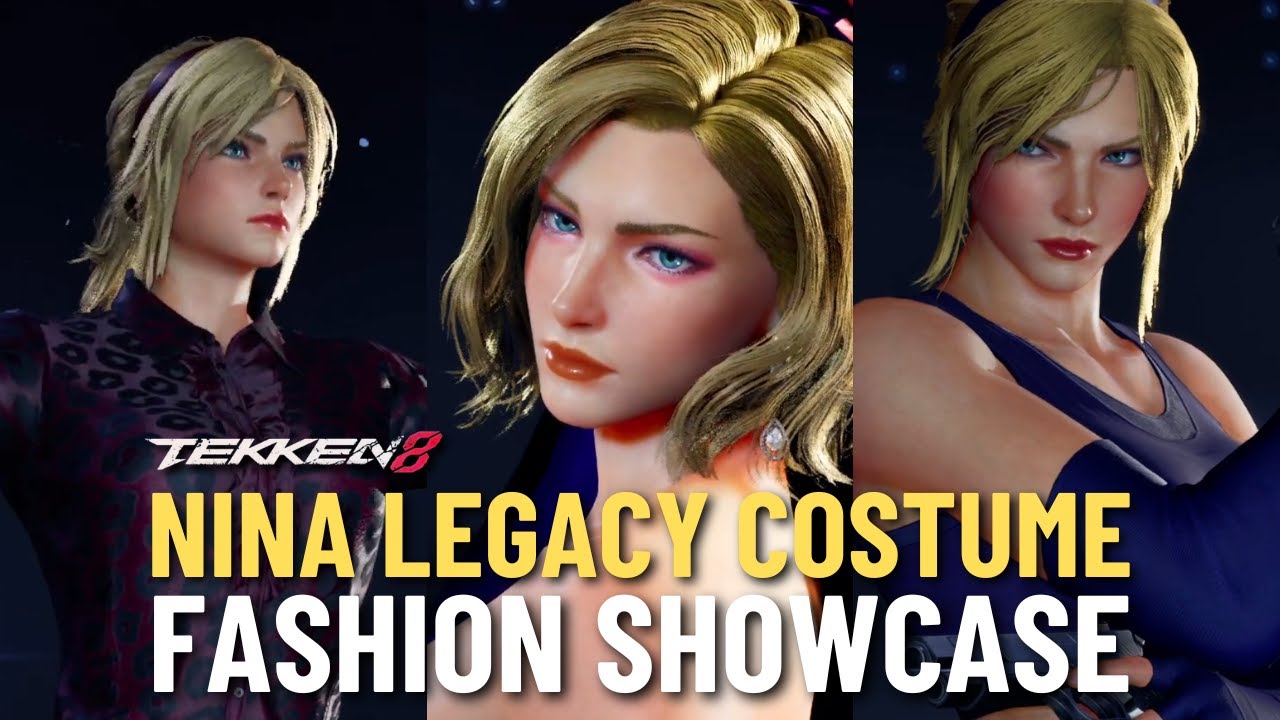 Nina Legacy Customization Showcase | TEKKEN 8 - YouTube
