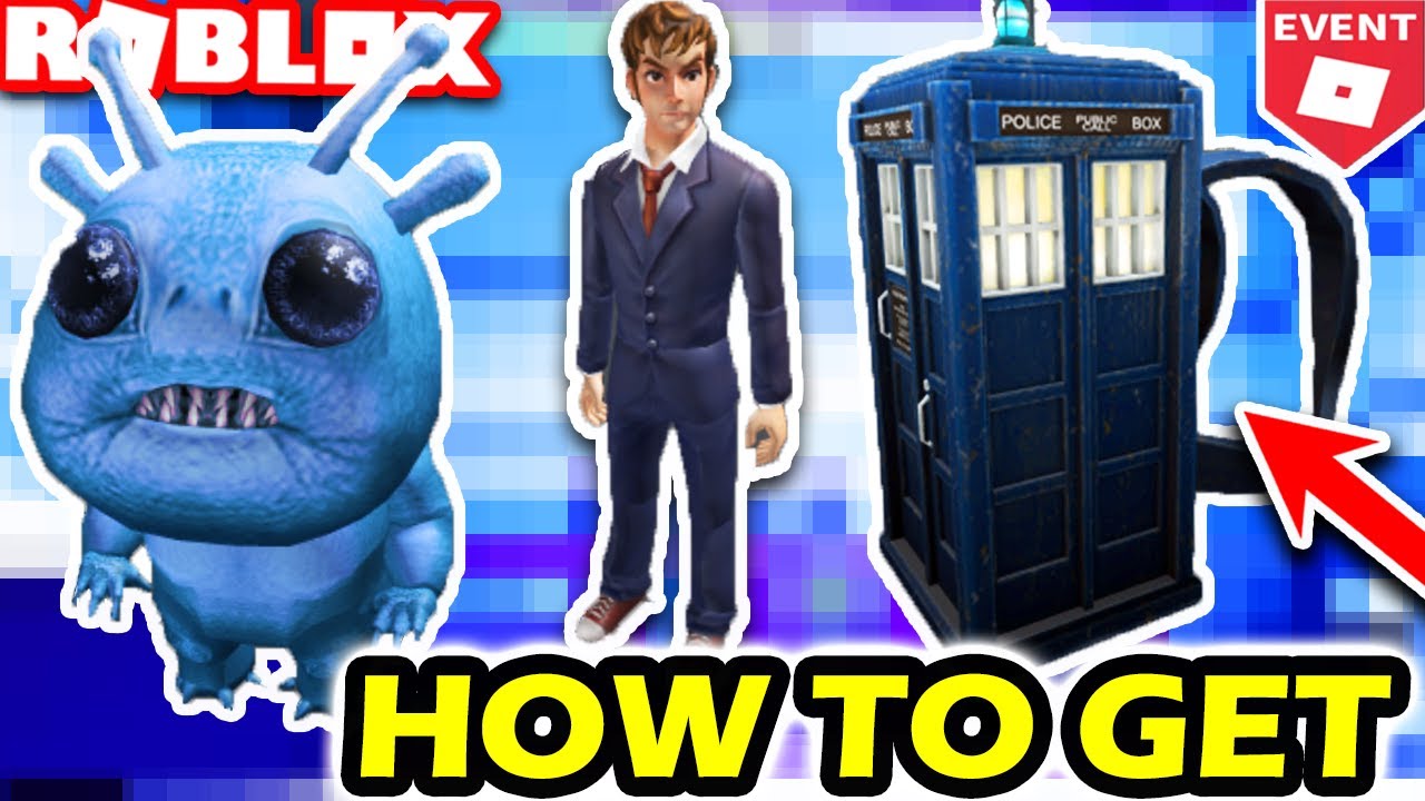 *NEW* DOCTOR WHO ITEMS IN ROBLOX | DOCTOR WHO EVENT 2020 | PORTABLE ...