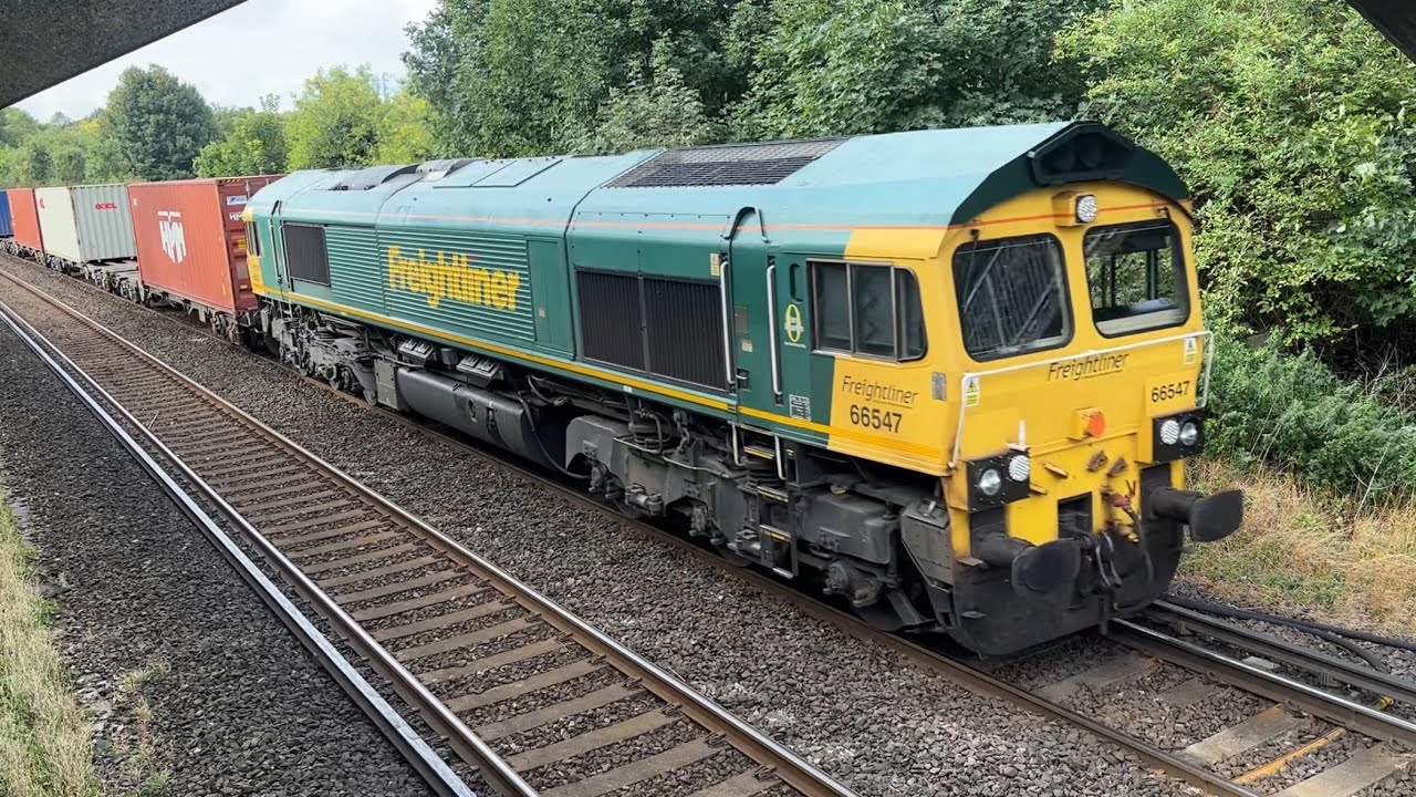 Class 66 | 66547 | Freightliner - YouTube