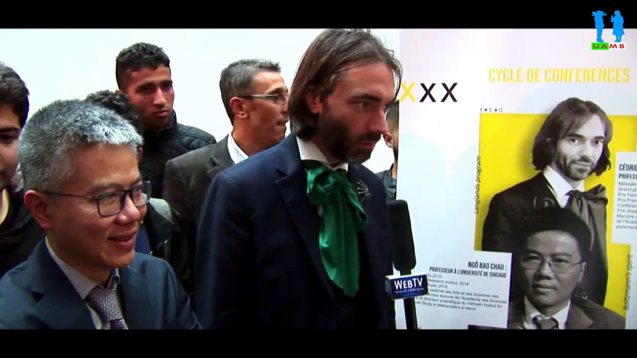 Interview avec M. Cédric Villani et M. Ngô Bảo Châu: - YouTube