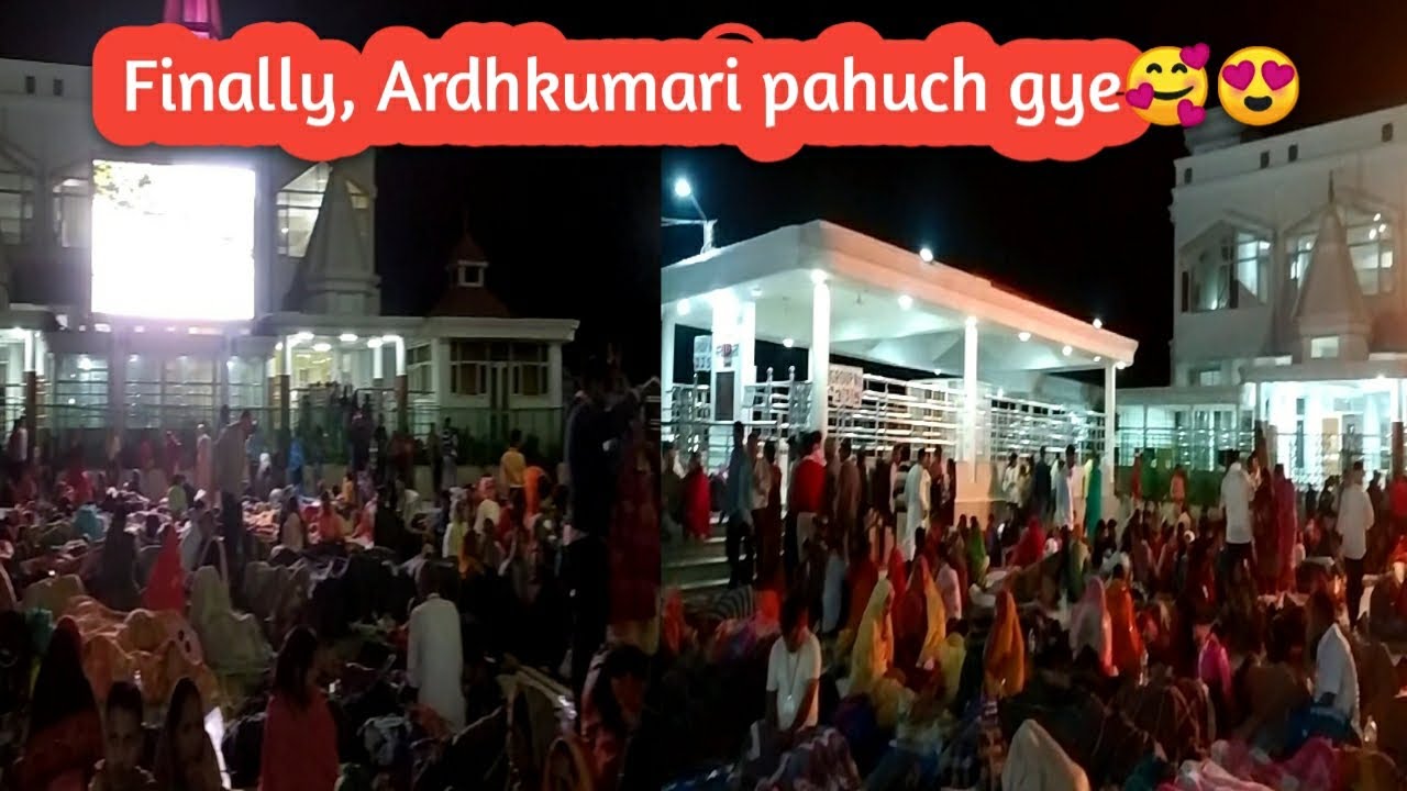 ♥️🥰Maa Vaishno Devi ke Ardhkumari ke hote h kitne muskil se Darshan 😍 ...