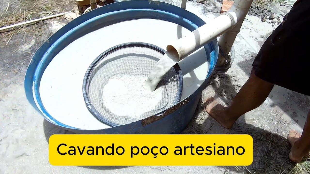 Cavando poço artesiano - YouTube