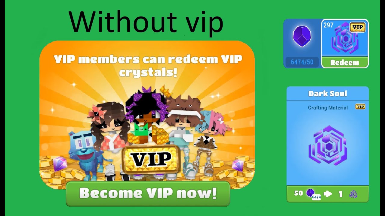 How to process vip crystals without vip on bsp bug - YouTube