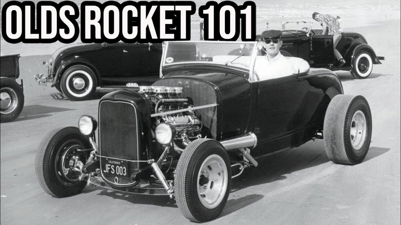 Early Oldsmobile Rocket Hot Rodding 101 - Is That A J2!!! - YouTube