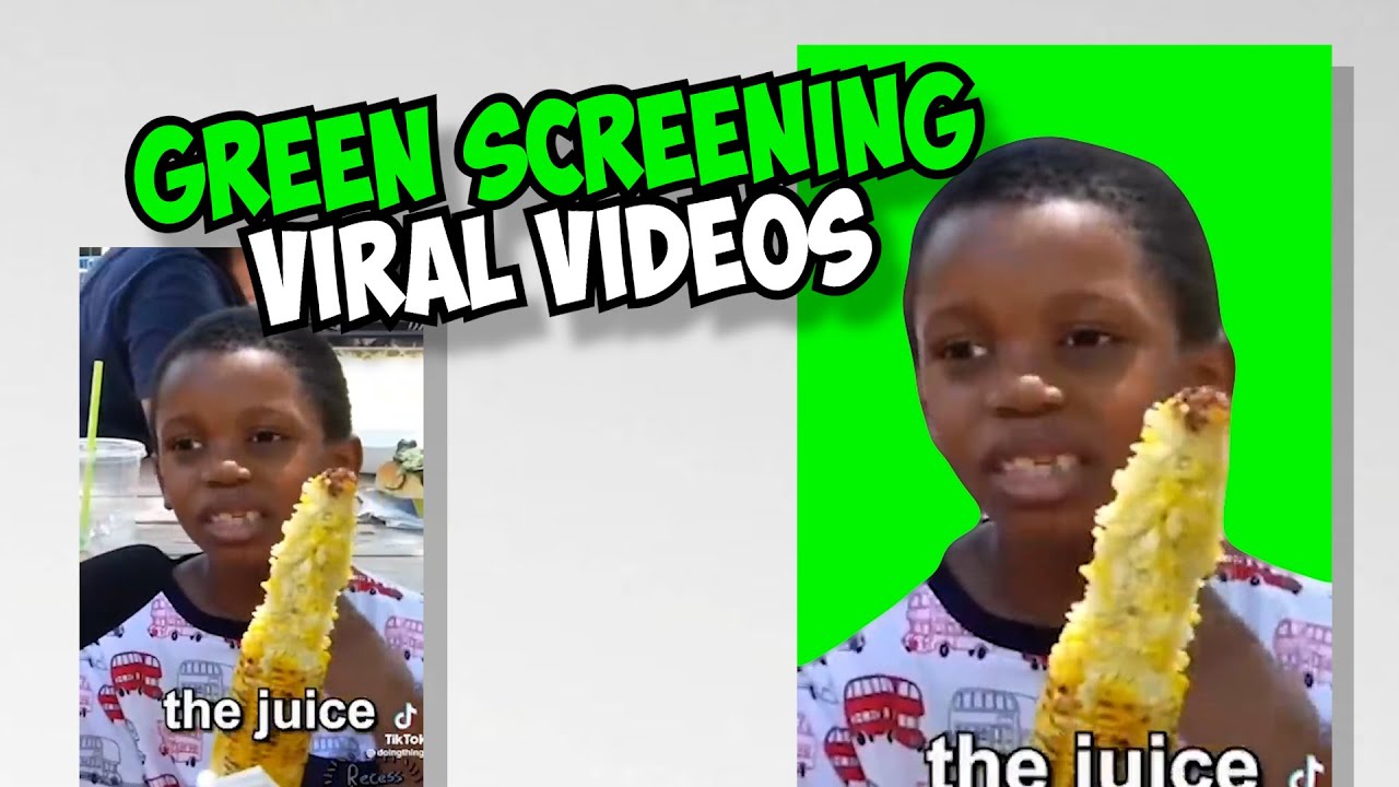 Original VS Green Screen | Corn Kid - YouTube
