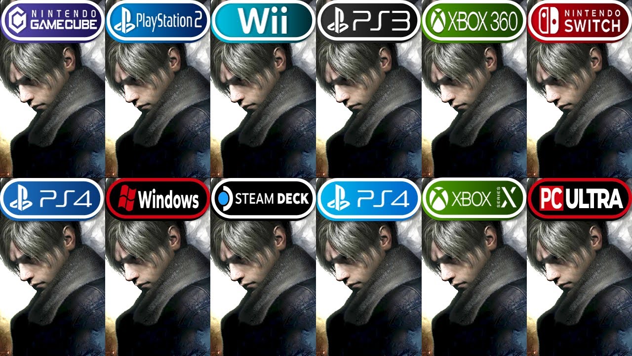 Resident Evil 4 | All Versions | Original vs Remake | Graphics ...