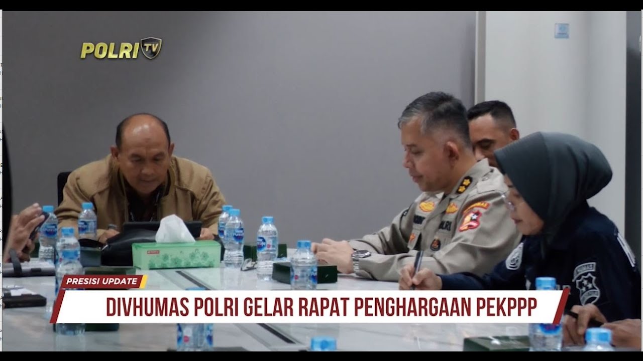 PERSISI UPDATE : DIVISI HUMAS POLRI MENGHADIRI RAPAT PENGHARGAAN PEKPPP ...