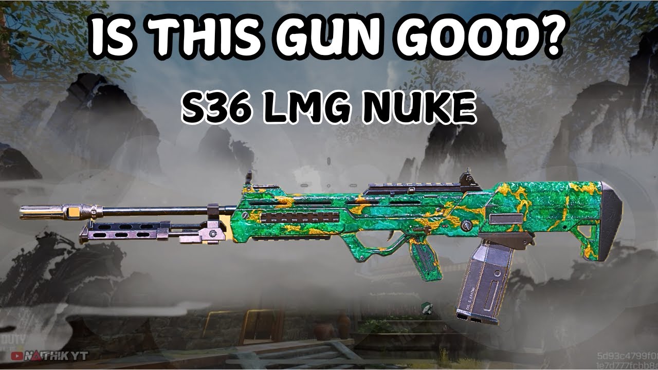 You have probably NEVER USED this GUN.... S36 LMG NUKE (Nuke with Every ...