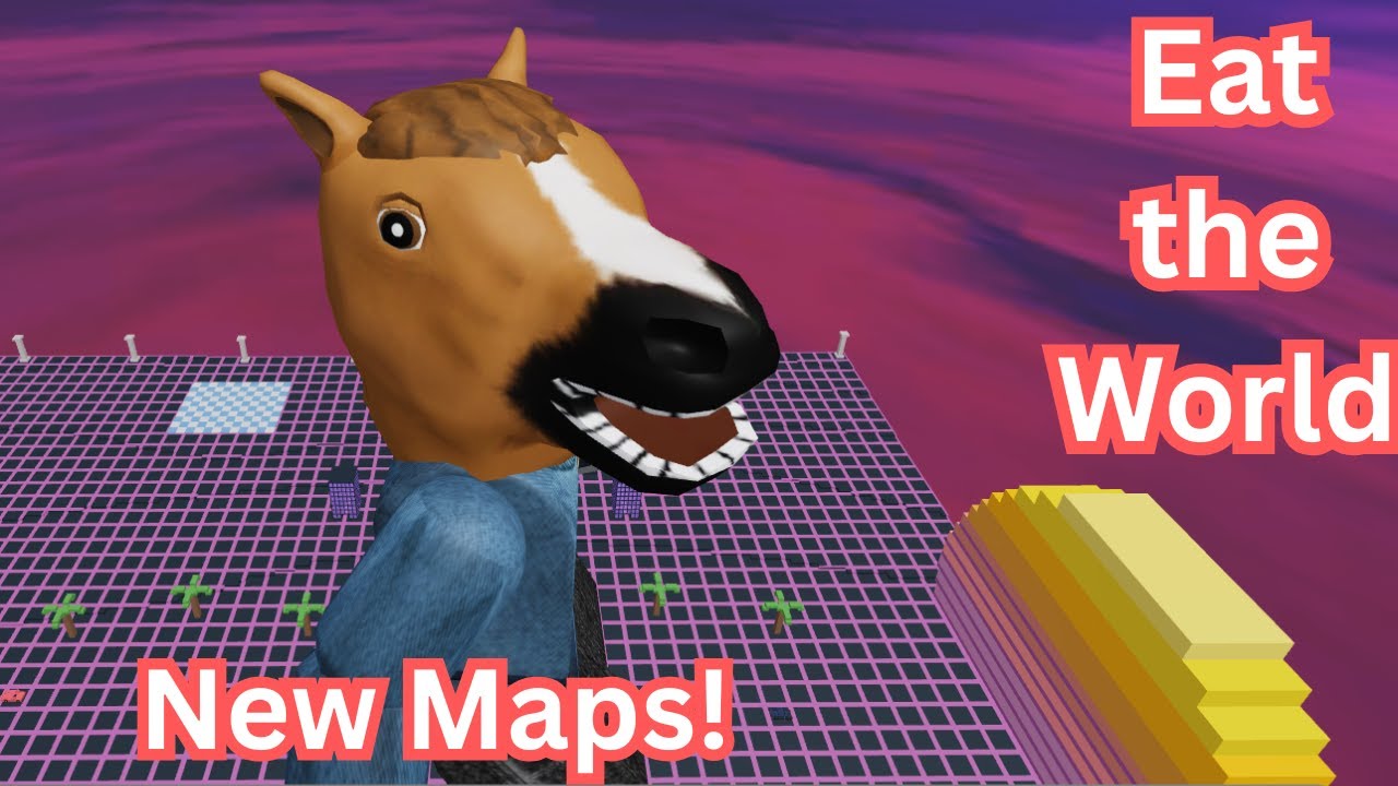 Eating new maps in Eat the World #roblox #eattheworld - YouTube