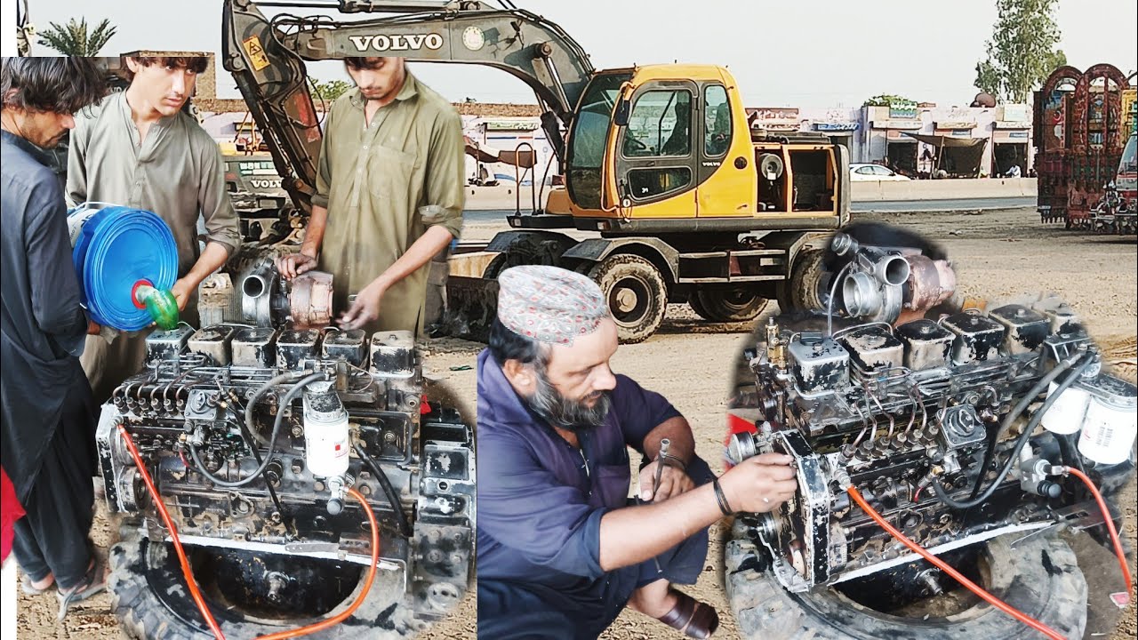 Part 2 Mastering Volvo Excavator Engine Repair Techniques - YouTube
