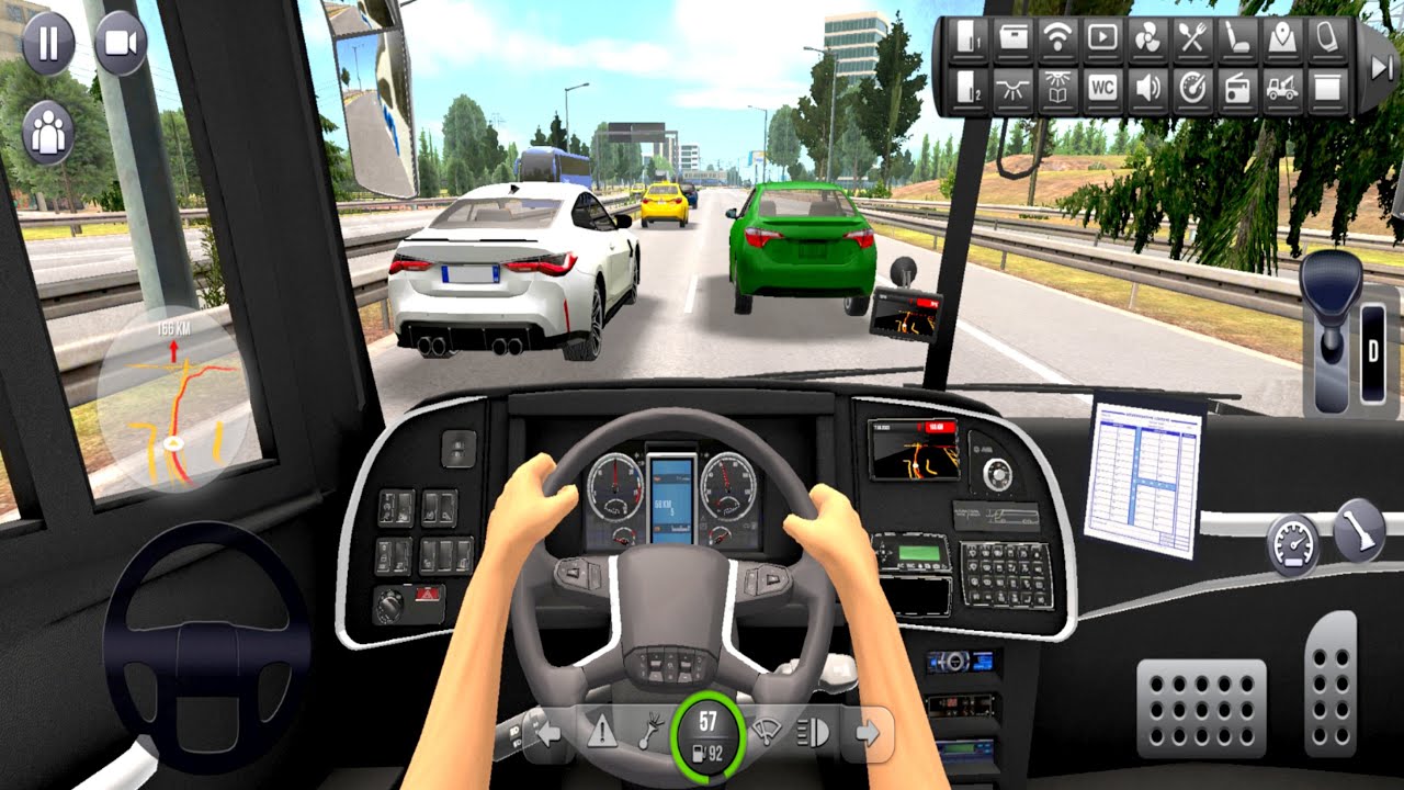 City Real 3D Tour Passanger USA Bus Driving New Map - Bus Simulator ...