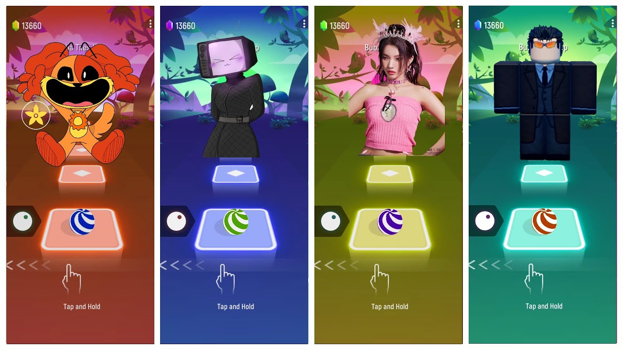 Rise of dogday 🆚 Tv Women 🆚 Queencard 🆚 Dafug Boom Tiles Hop EDM Rush 🎶 ...