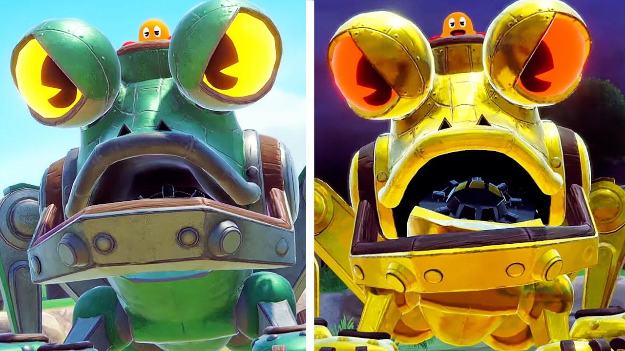 PAC-MAN WORLD 2 Re-PAC - First Boss Fight [Killer Frog] (2K) - YouTube