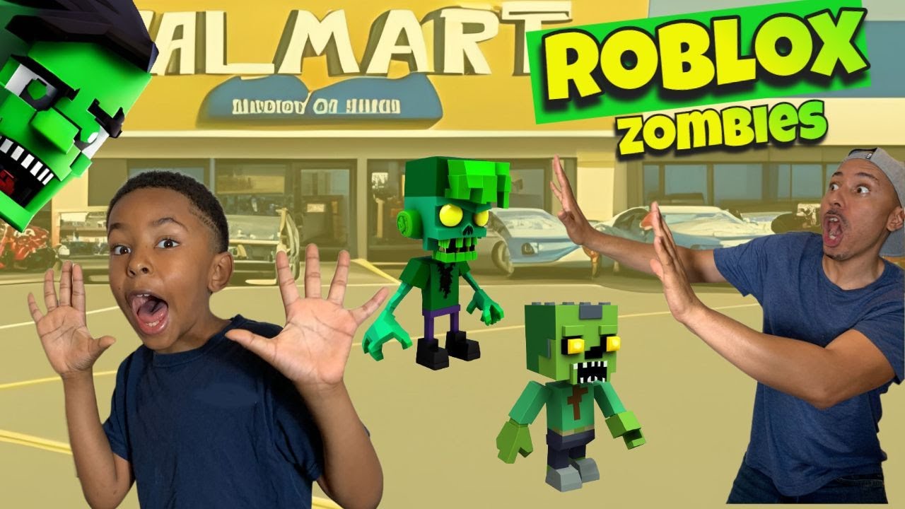 Can we SURVIVE the ZOMBIE APOCALYPSE at WALMART ON ROBLOX? | Roblox ...