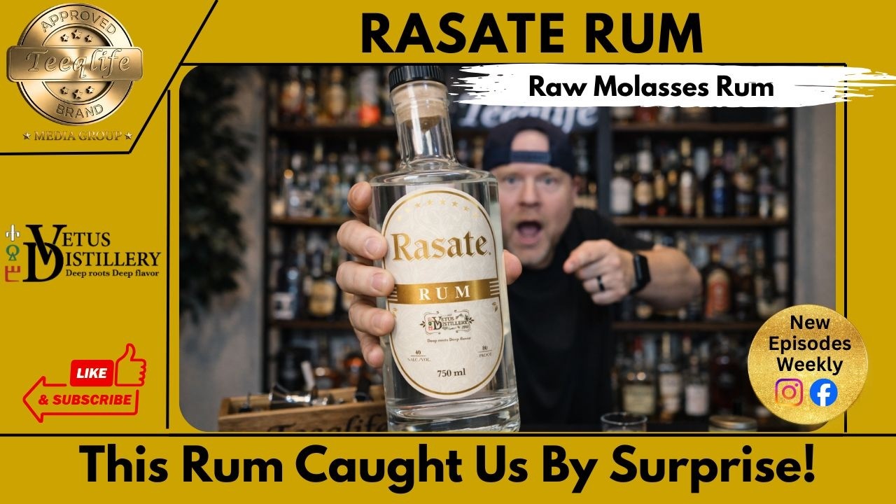 Checking Out This Raw Molasses Rum from North Carolina! Rasate Rum ...