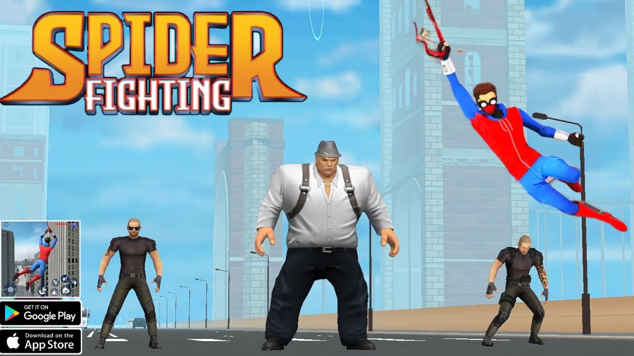 Spider Fighter (NEW UPDATE) Gameplay | Spider Fighter: Hero Game Android & ios #4 - YouTube