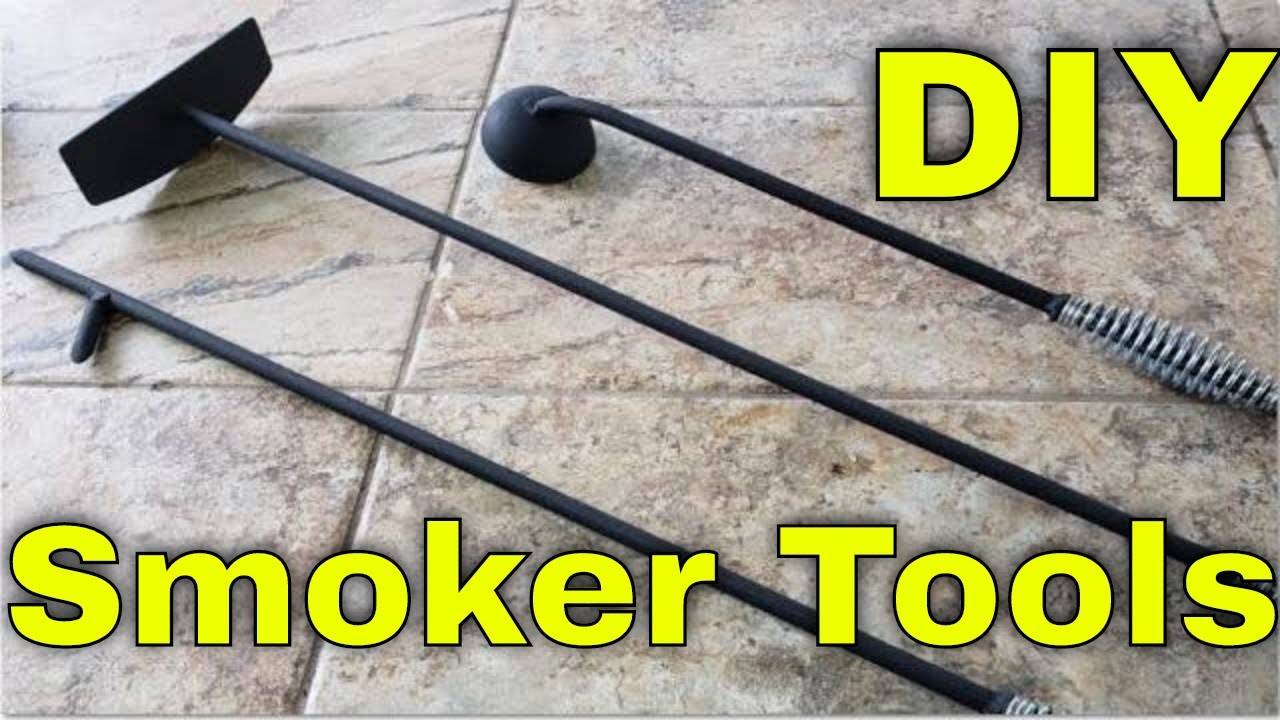 Homemade invention for fire management tools on grills and smoker ash ...