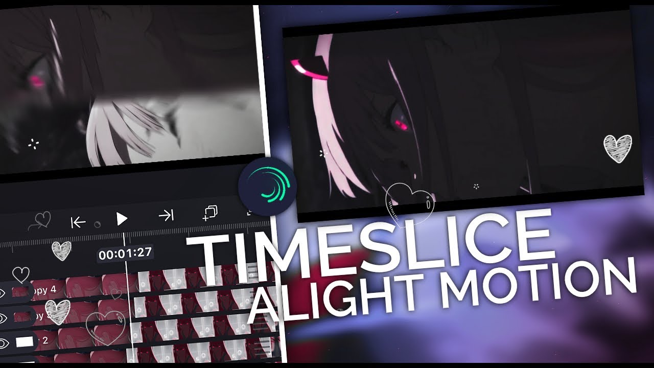 How To Make Timeslice Transition Like AE In Alight Motion - AMV ...