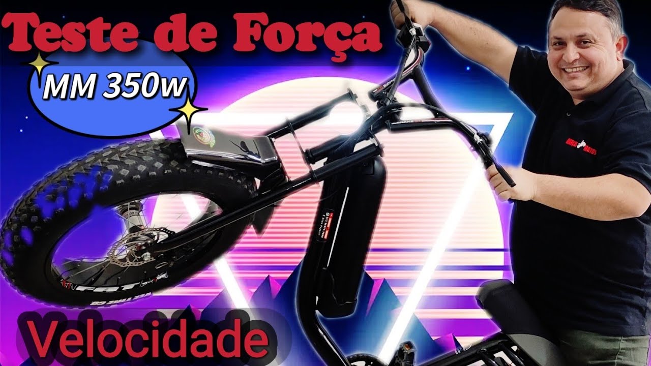 Teste de Força Bike Elétrica MM 350w 😱 - YouTube