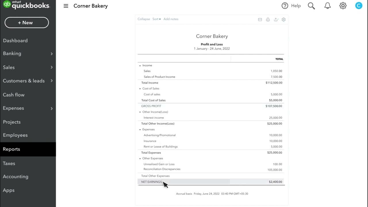 Understanding the Profit and Loss Statement | Tutorial | Introduction ...