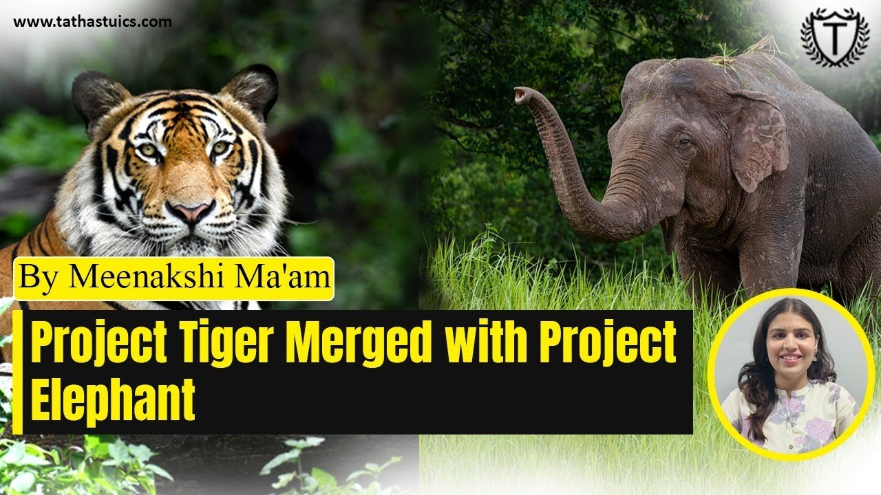 Project Tiger Merged With Project Elephant || Meenakshi Ma'am ...