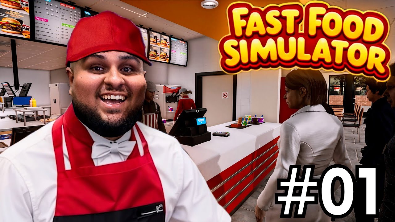 ESTOU TRABALHANDO NO FAST FOOD! - YouTube